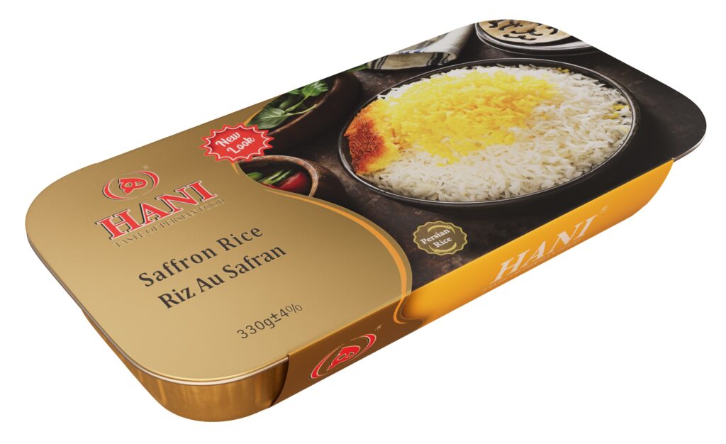 Hani Saffron Rice Canned, 330 g - Canned - Saki food